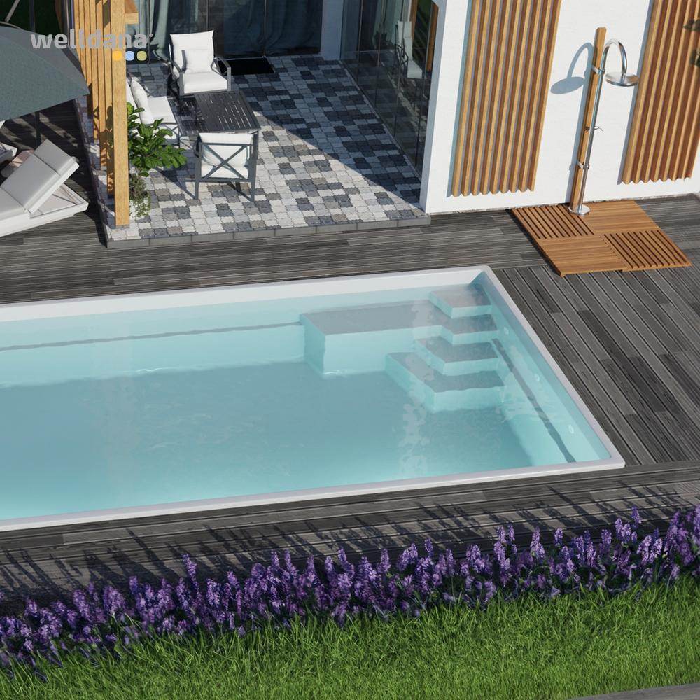 Welldana Fiberpools - 6m til 11m