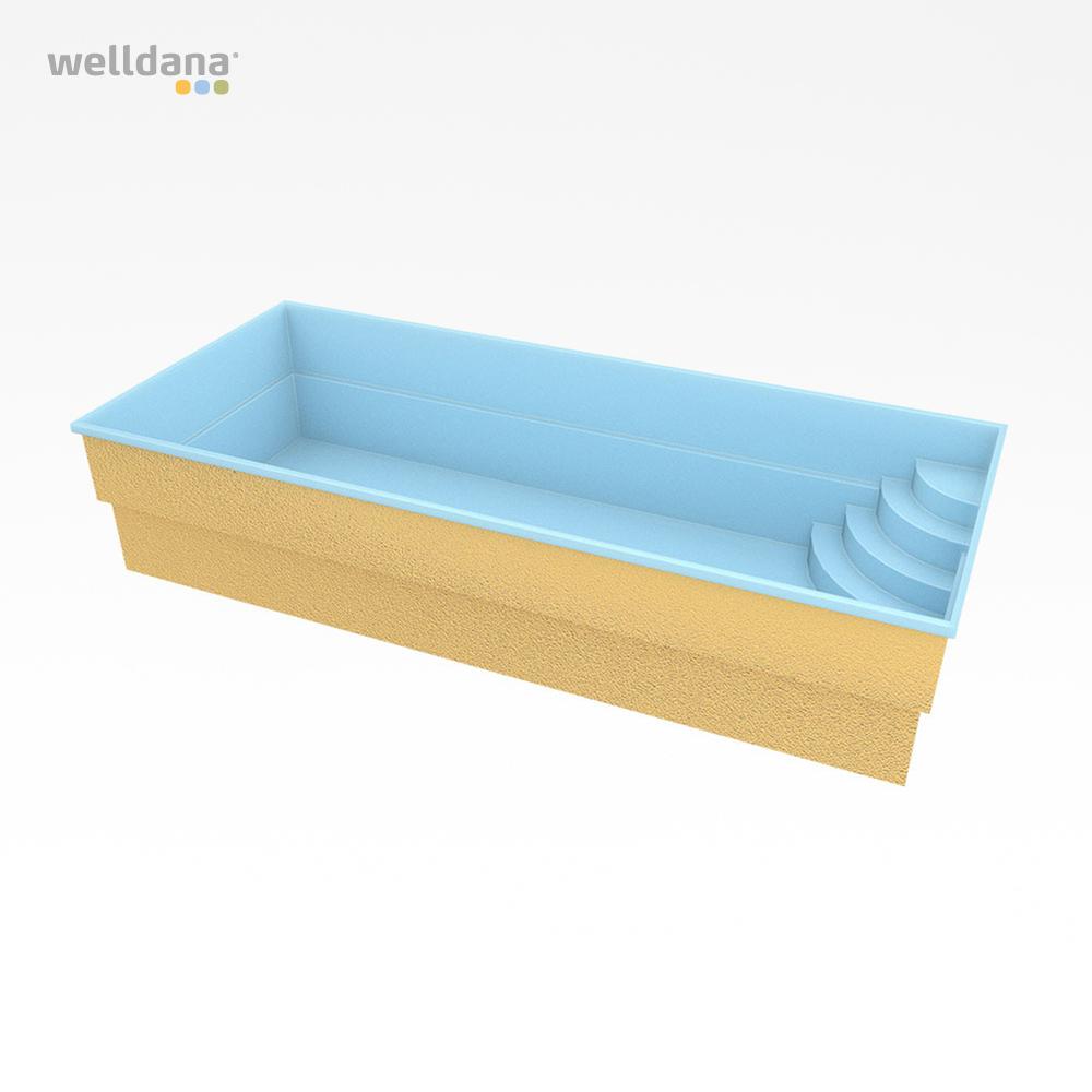 Welldana Fiberpools - 6m til 11m