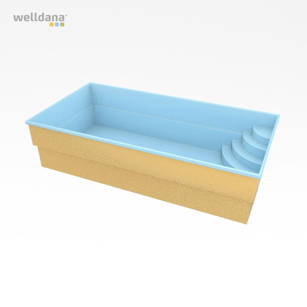 Welldana Fiberpools - 6m til 11m