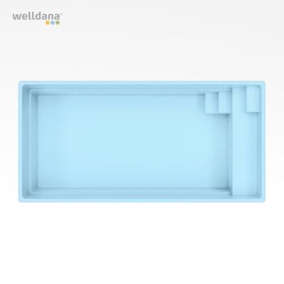 Welldana Fiberpools - 6m til 11m